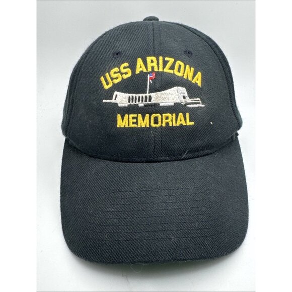 Accessories | Vintage Uss Arizona Memorial Trucker Snapback Hat Cap ...
